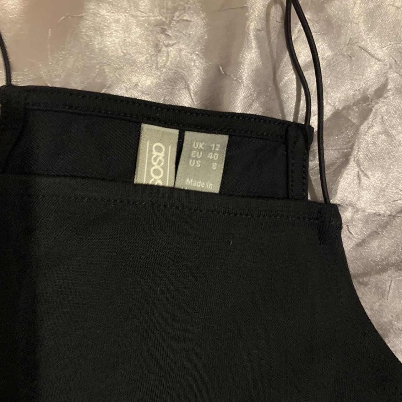 ASOS black thin strap halter neck top Brand new... - Depop