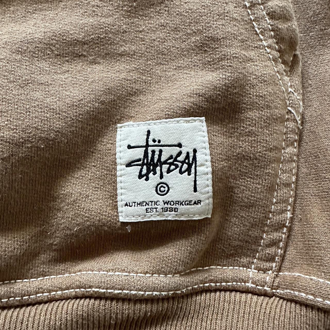 Stussy contrast stitch label hoodie Size - L Heavy | Depop Stussy contrast stitch label hoodie Size - L Heavy | Depop