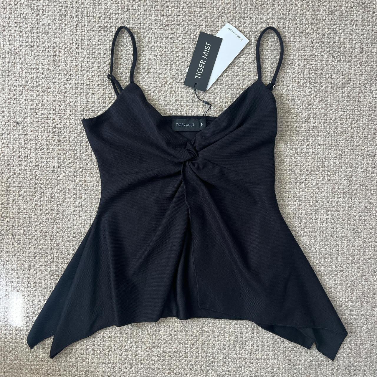 NWT Black Tiger Mist top! Perfect going out top with... - Depop