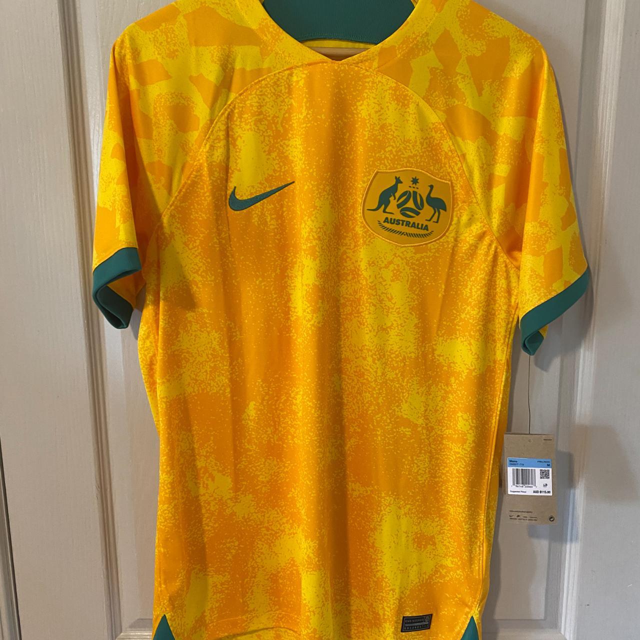 Australia Socceroos World Cup 2022 Home Jersey BNWT* - Depop