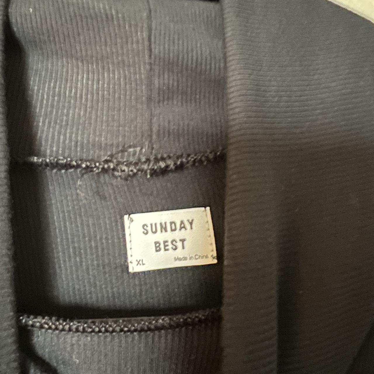 aritzia long sleeve black turtleneck cropped, super... - Depop