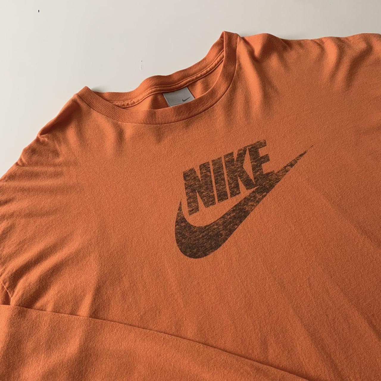 🔥🔥🔥Vintage NIKE long sleeved top with NIKE printed... - Depop
