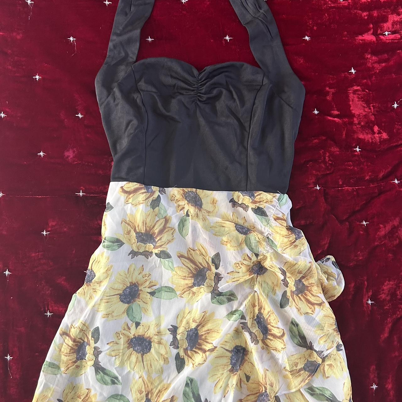 Retro stage wiggle sarong midi dress. Brand new with... | Depop