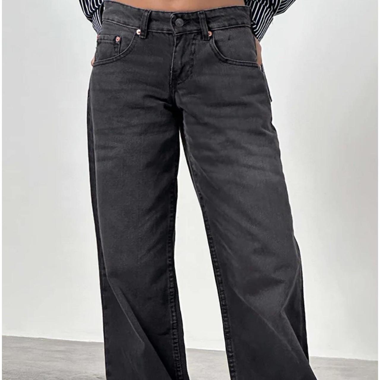 Black motel rocks parallel jeans W28 L30 So nice... | Depop