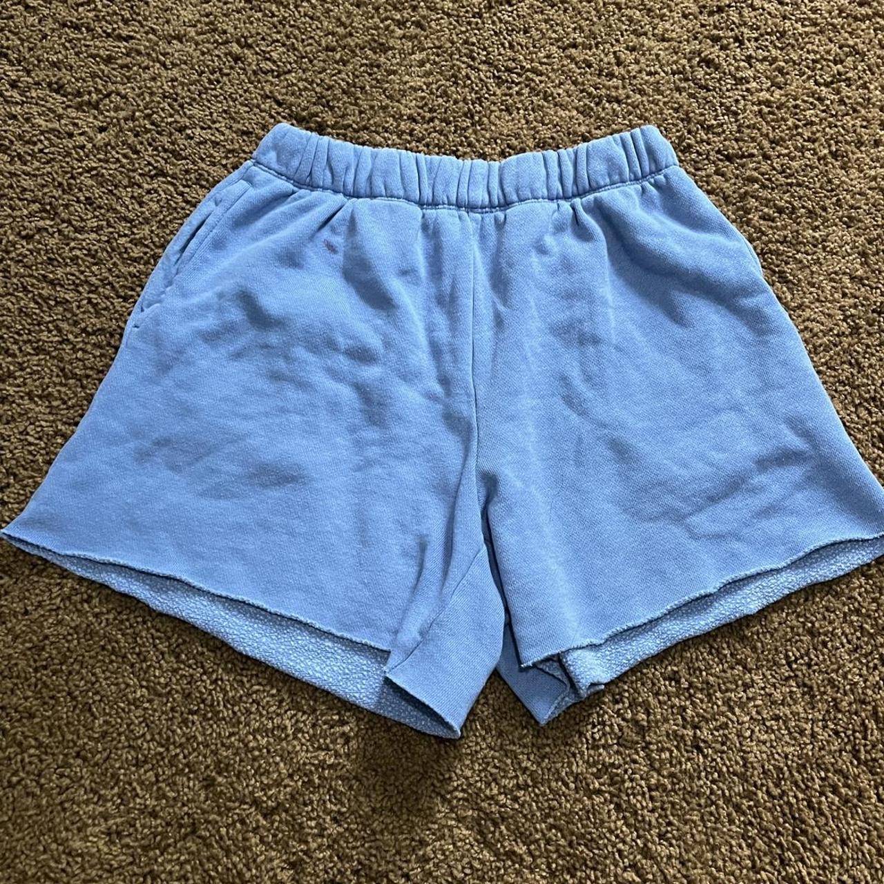 Aerie Women's Blue Shorts | Depop
