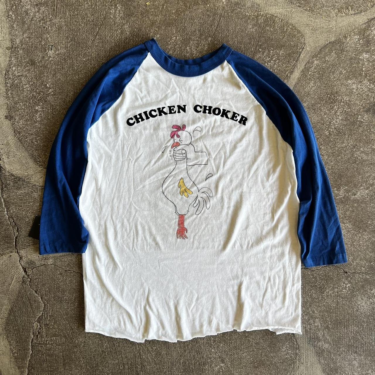 80s Chicken Choker Tee Medium Disclaimer: All... | Depop