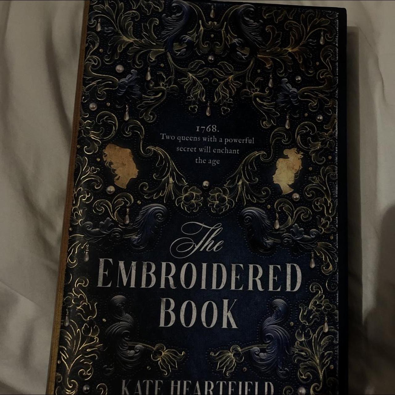 The embroidered book by Kate Heartfield - Depop