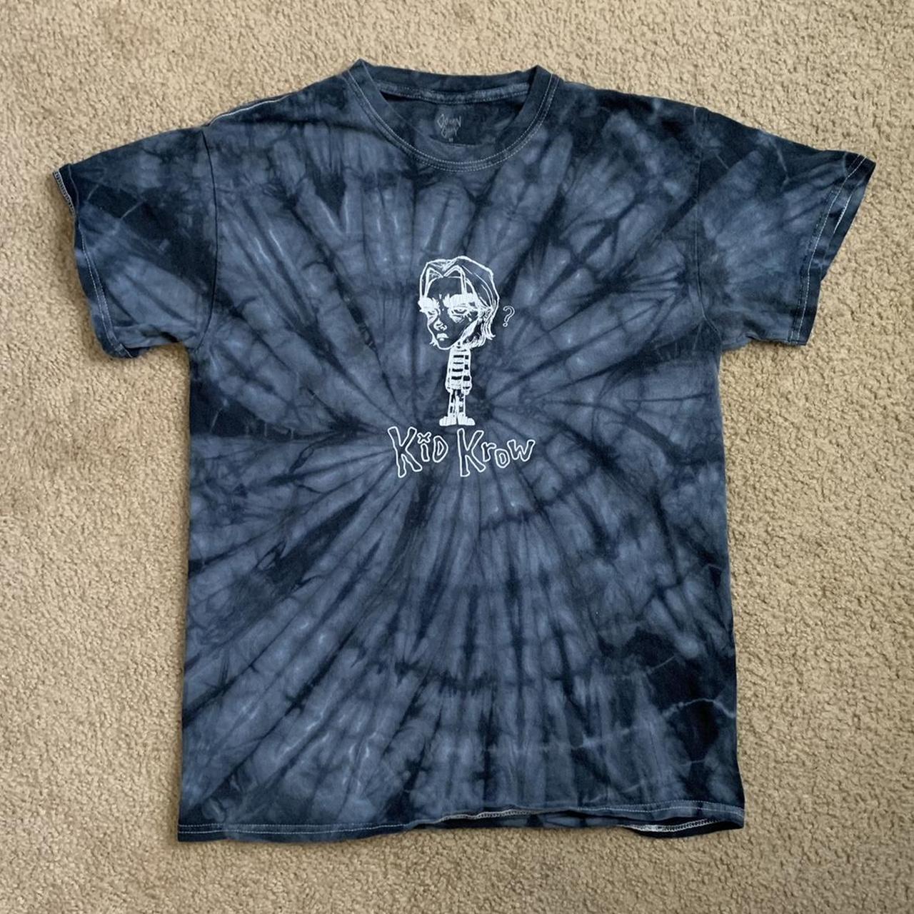 Conan Gray Kid Krow Grayish/Blue Tie-Dye... - Depop