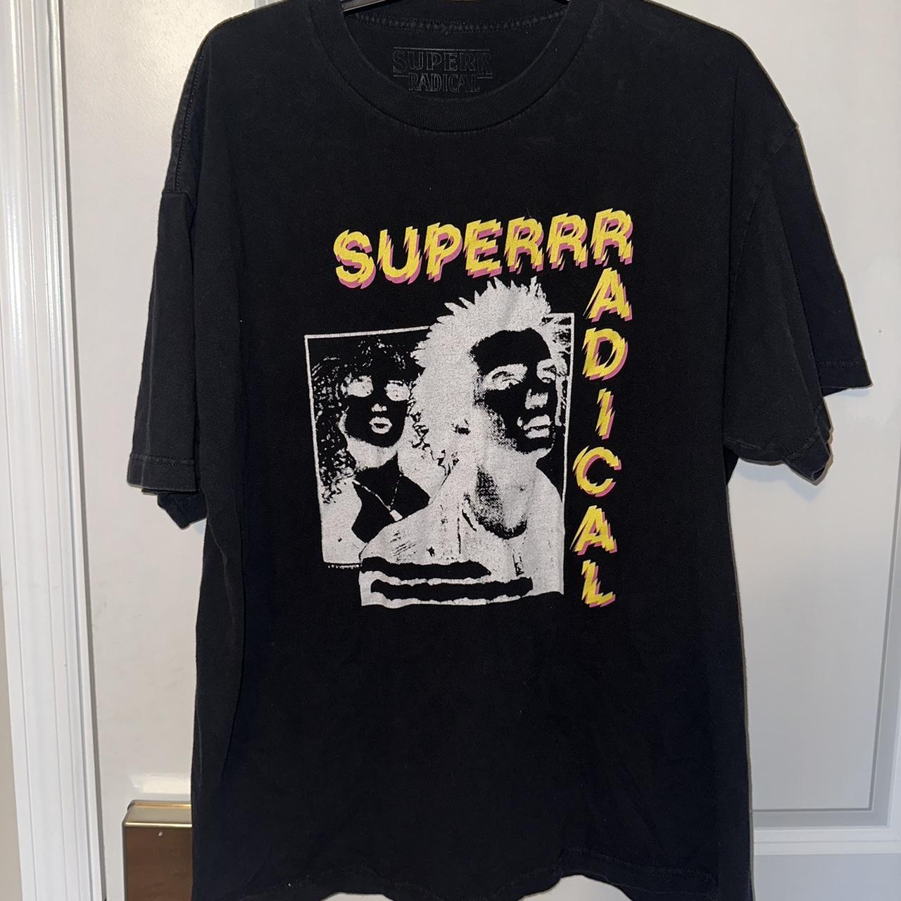 Black Super Radical Shirt Size XL #SuperRadical - Depop