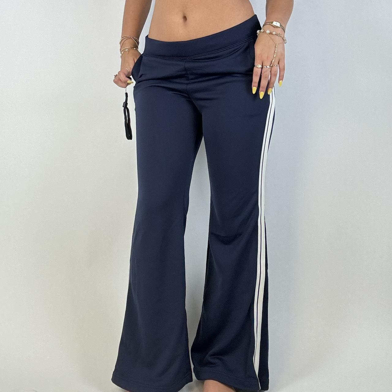 Y2K low rise track pants I have size xxs-xxl select... - Depop