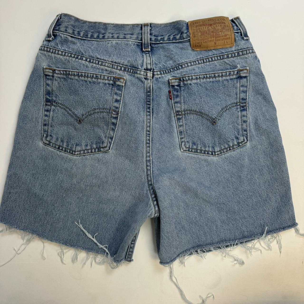 Vintage Levi’s cutoff shorts Labeled 14 (definitely... - Depop