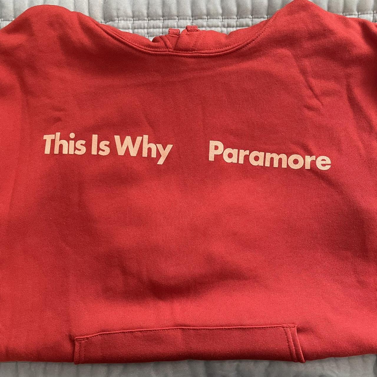This is why Paramore tour hoodie It’s really cute !... - Depop
