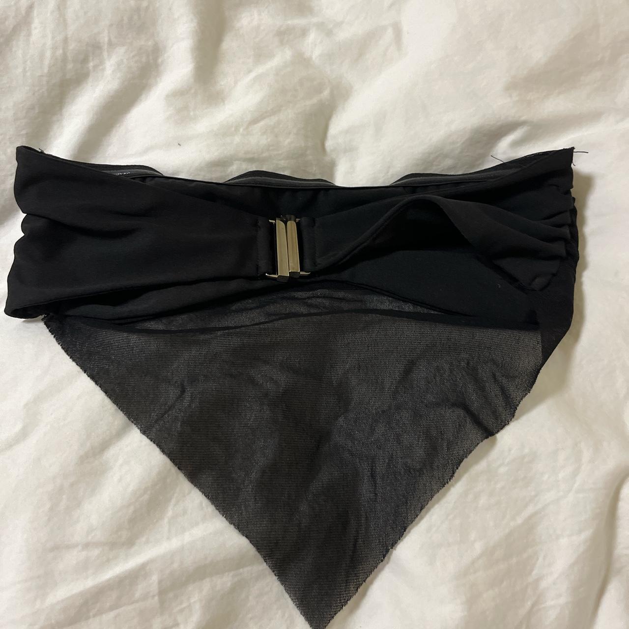 Edikted Strapless Mesh Triangle Top Super Cute For Depop