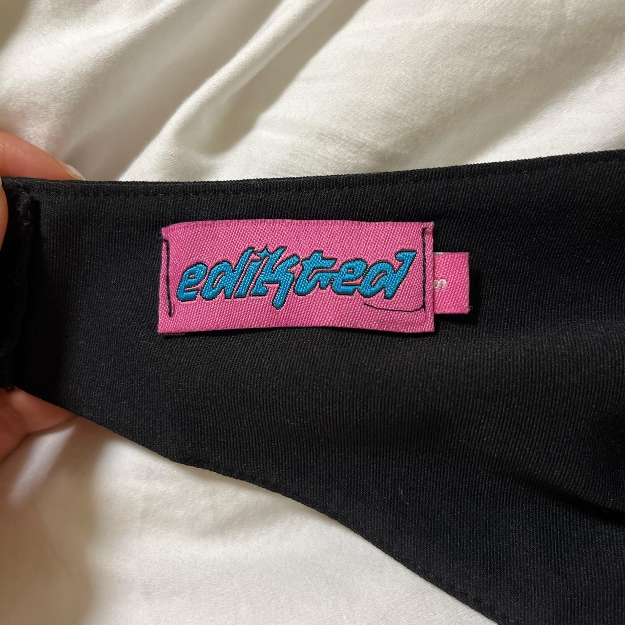 Edikted strapless mesh triangle top. Super cute for... - Depop