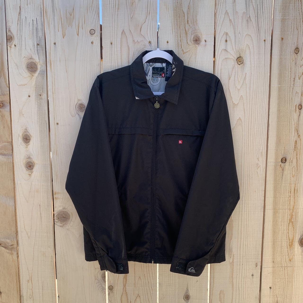 Y2K Quiksilver Light Jacket Size: S P2P: 22 1/2... - Depop