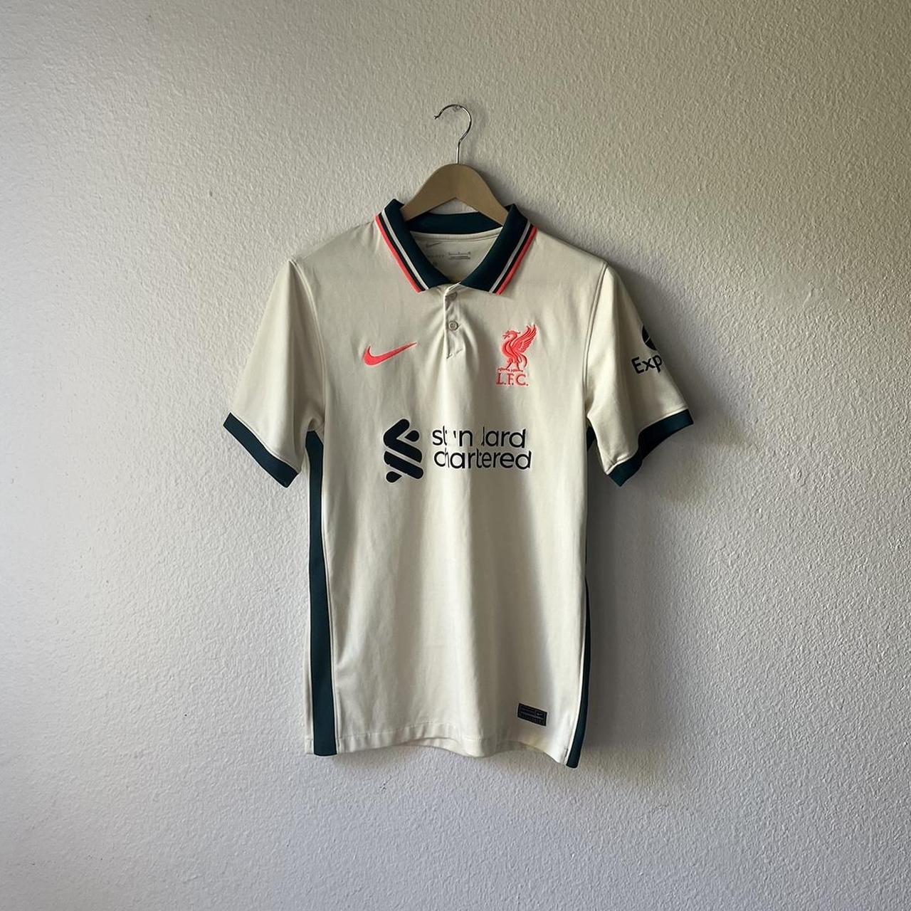 Nike Liverpool 2021/2022 Away Football Jersey Size:... - Depop