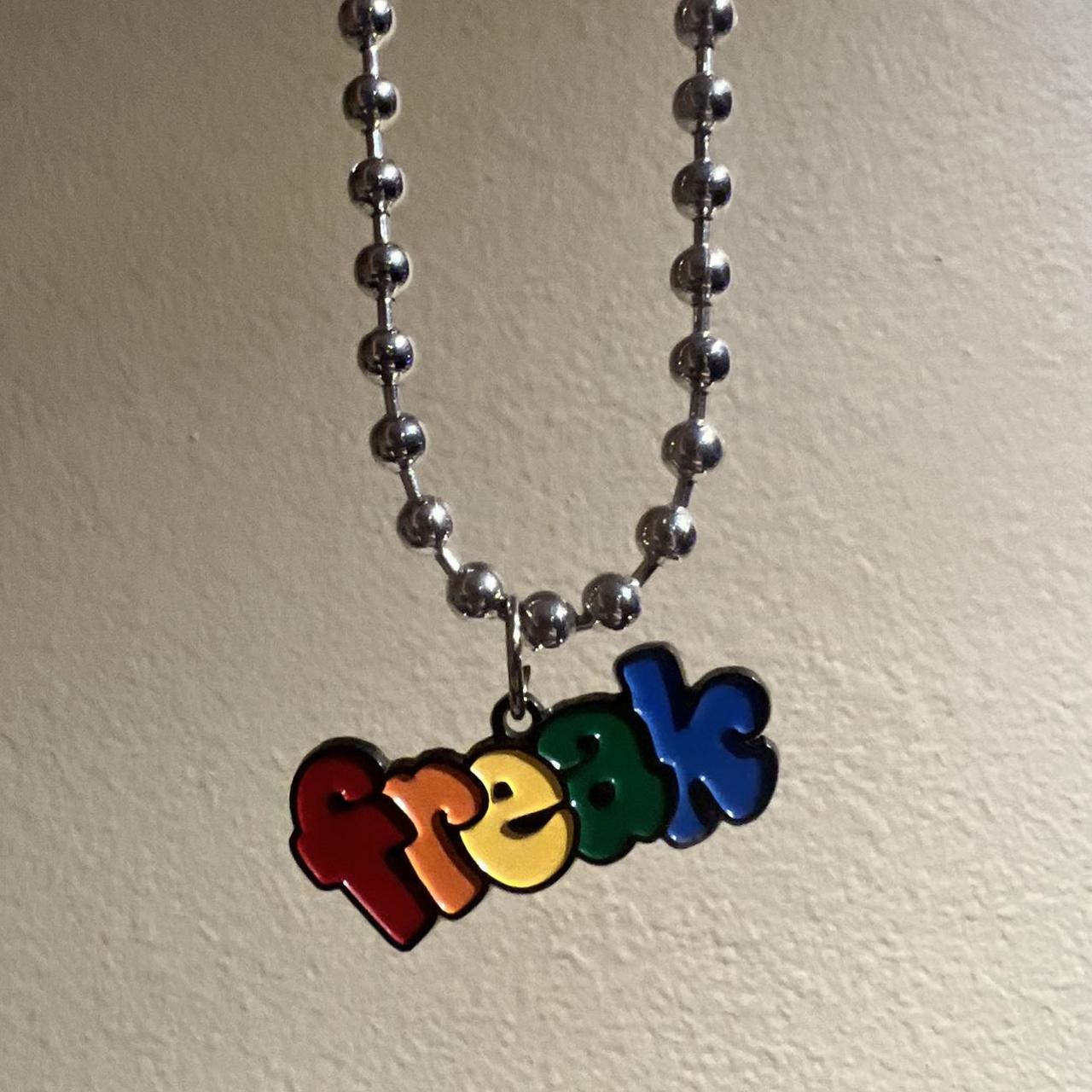 angelxfreak freak bubble ball chain necklace not... - Depop