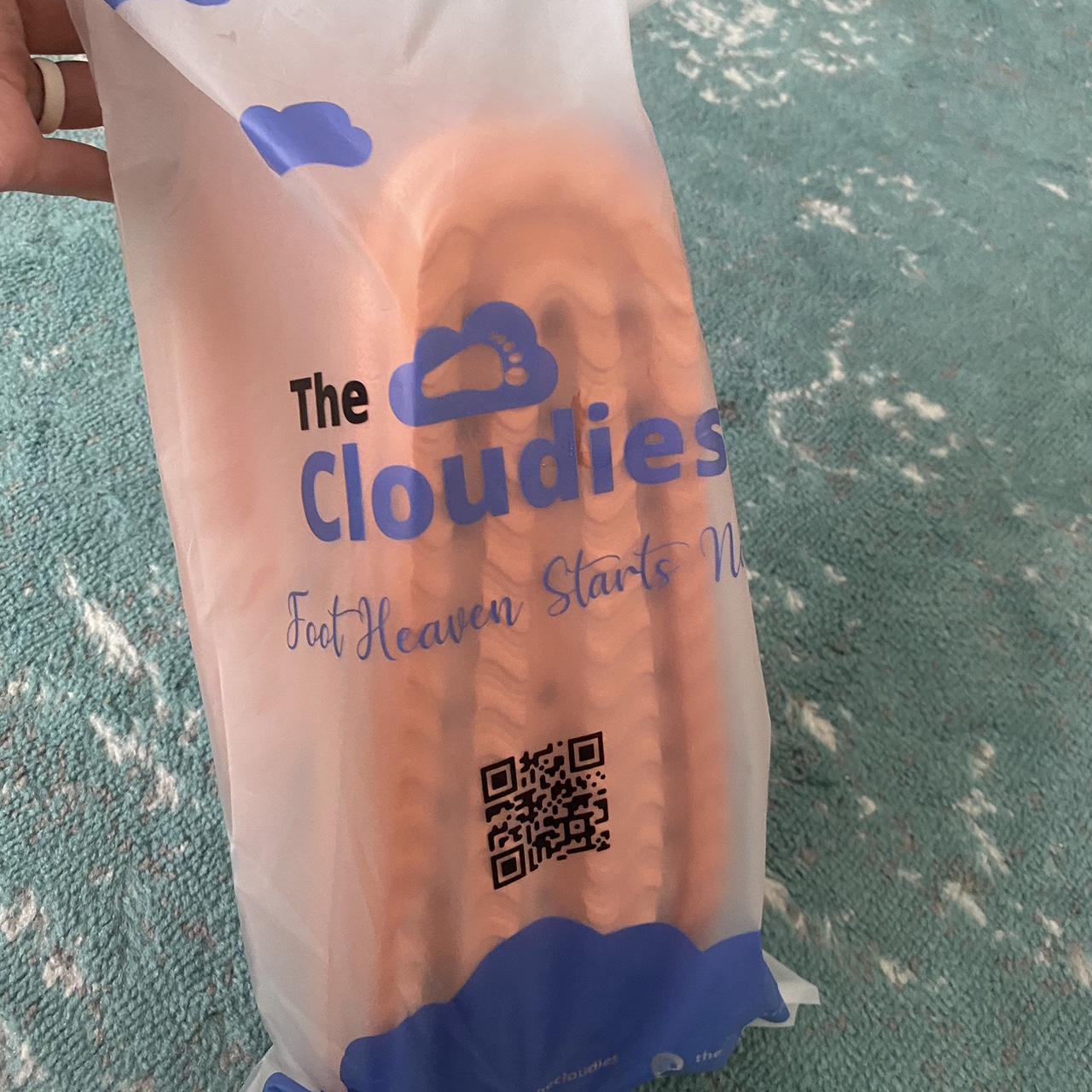 New in bag Cloudies size 10 slides Orange color... - Depop