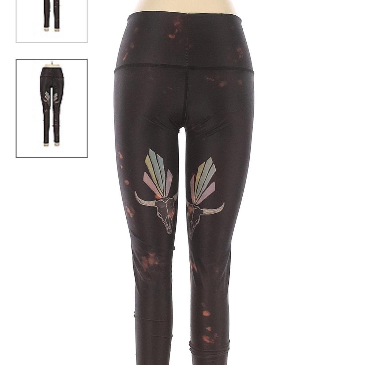 Teeki hot pants leggings Buffalo Princess design.... - Depop