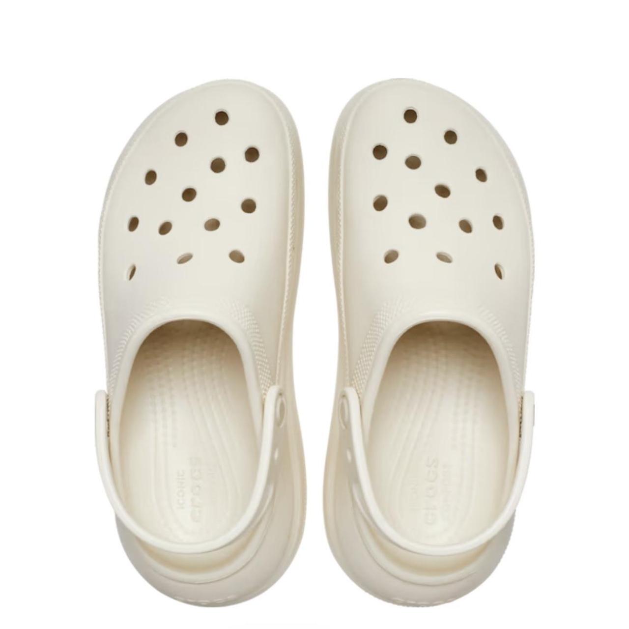 selling the Crocs Crush clog in color “bone” in... - Depop