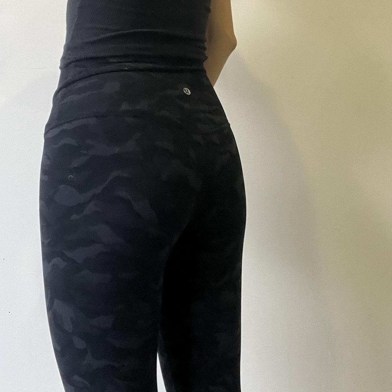 lululemon align leggings in camo print, full length - Depop