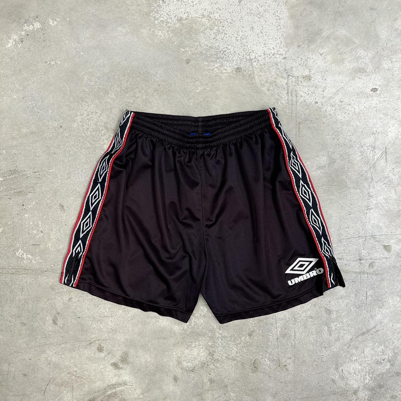 90s Umbro sport shorts (L) Label size: L Best fit /... - Depop