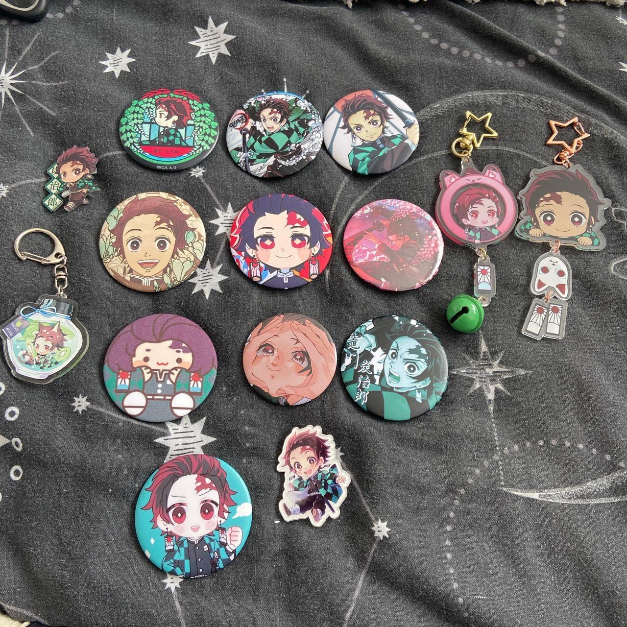 Demon slayer tanjiro merch, selling all together or... - Depop