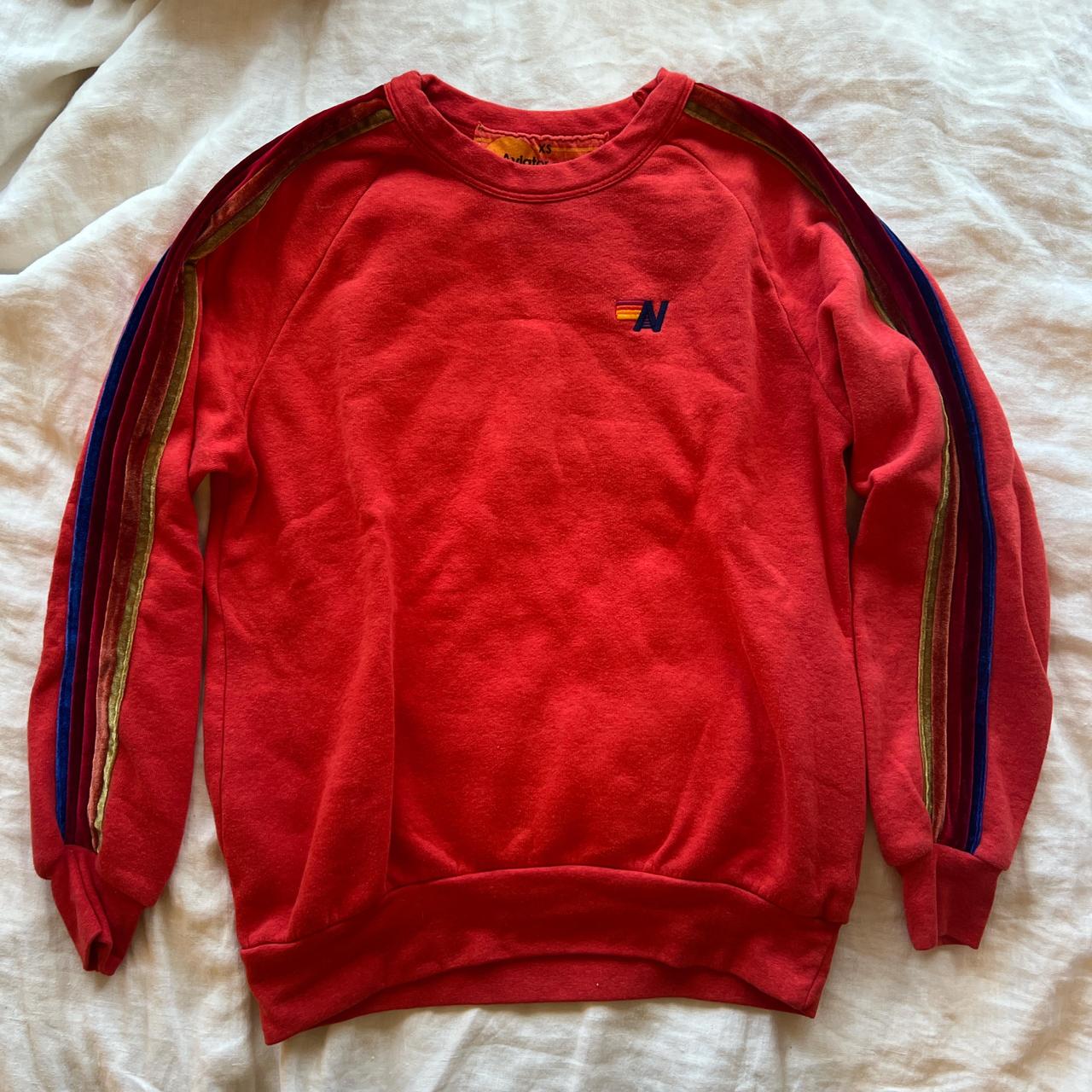 Aviator Nation Red Sweatsuit ((women’s)) Size Small - Depop