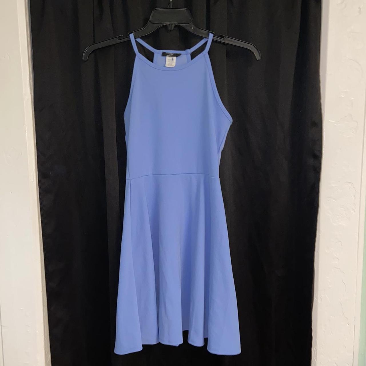 Dynamite Blue Dress Size Medium Length: 31.5 in... - Depop