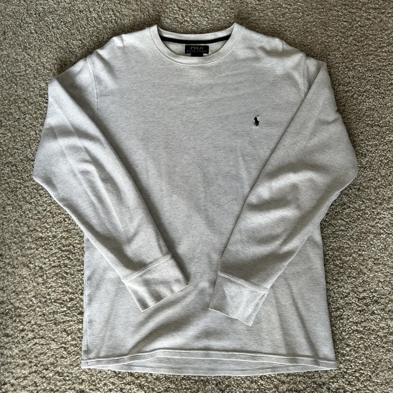Polo Ralph Lauren French Terry Longsleeve Size... - Depop
