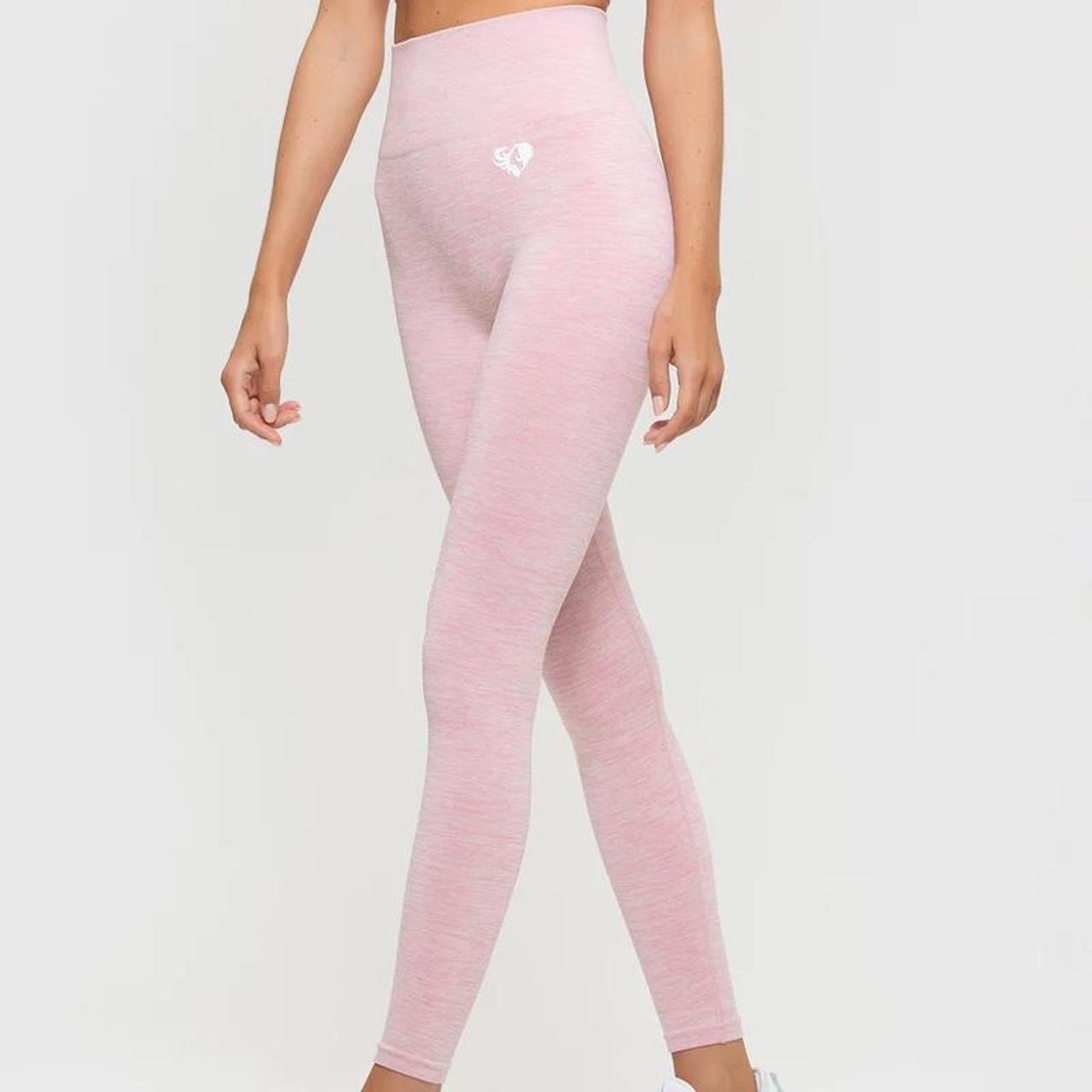 Women’s Best • Light Pink Marl Workout Set - move... - Depop