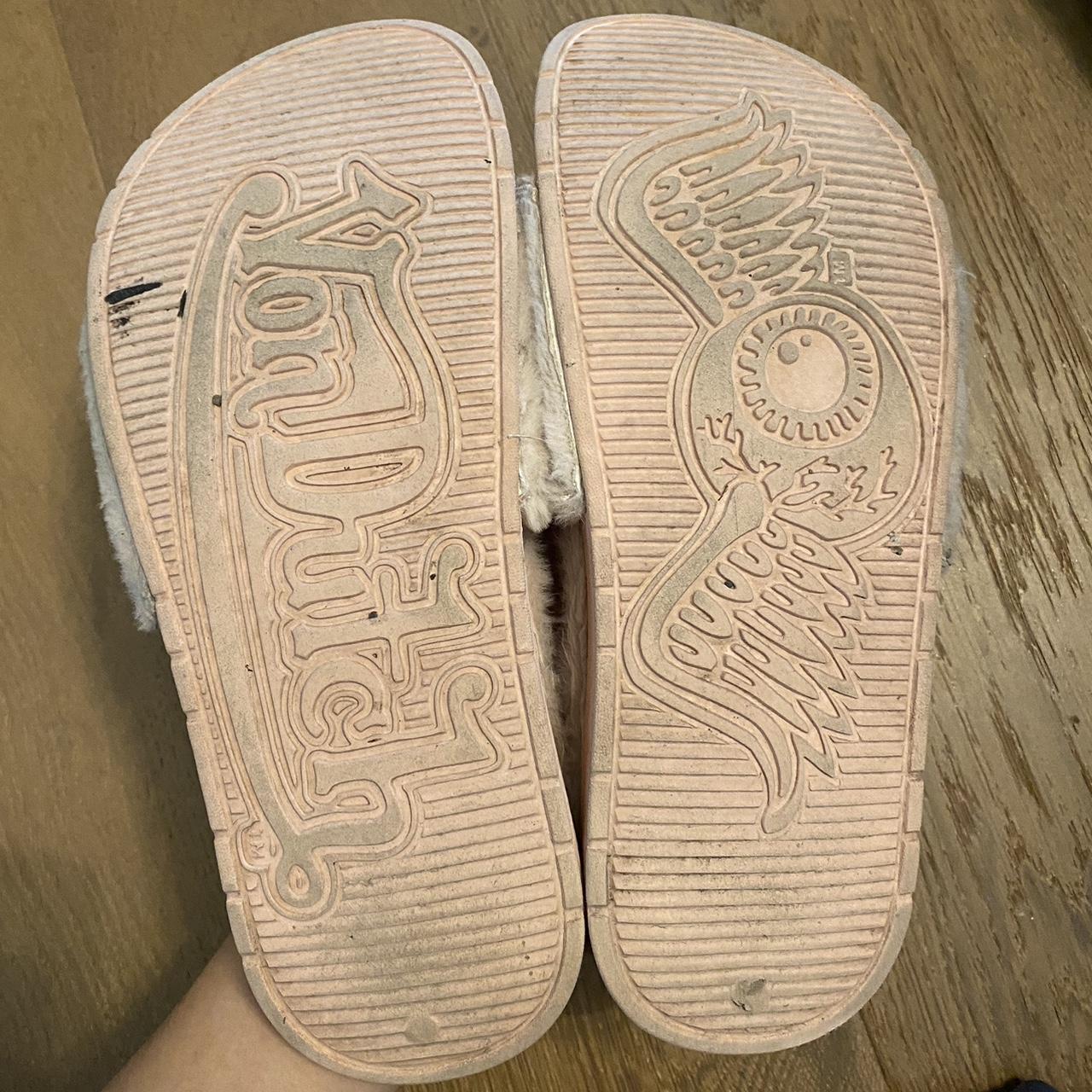 Von Dutch slides Worn fr Light Pink - Depop