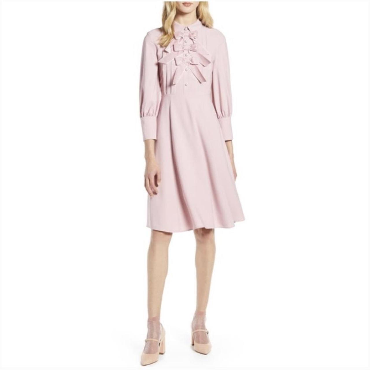 Halogen x Atlantic pacific dress with bows and... - Depop