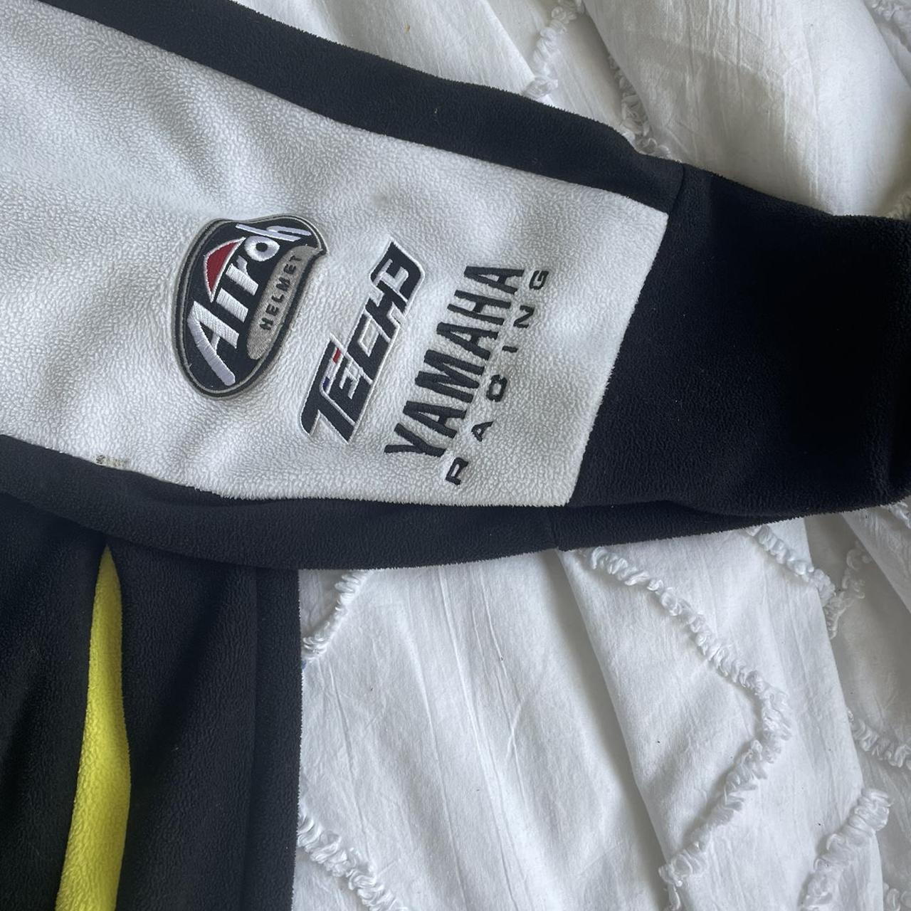 Genuine yamaha racing fleece size medium Tiniest... - Depop