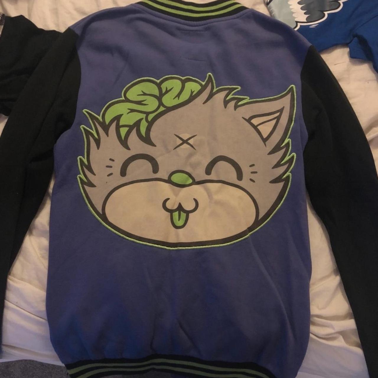 RARE DROP DEAD VARSITY JACKET very rare piece... - Depop