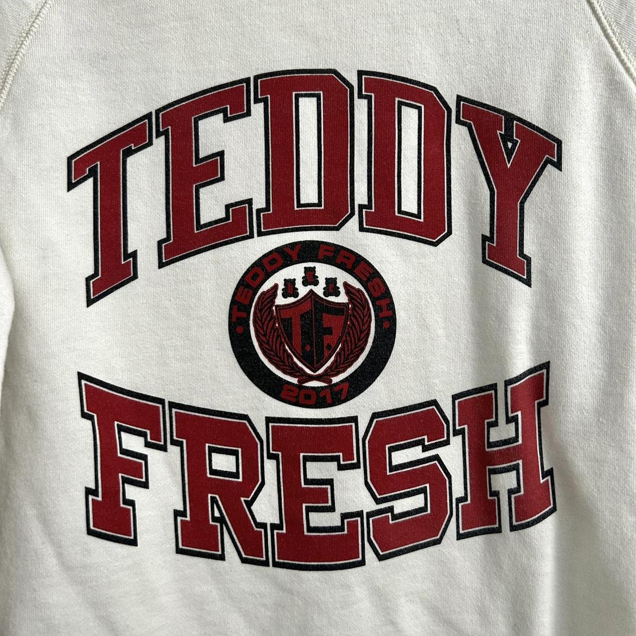 Teddy Fresh college crewneck size S “I Flunked Out... - Depop