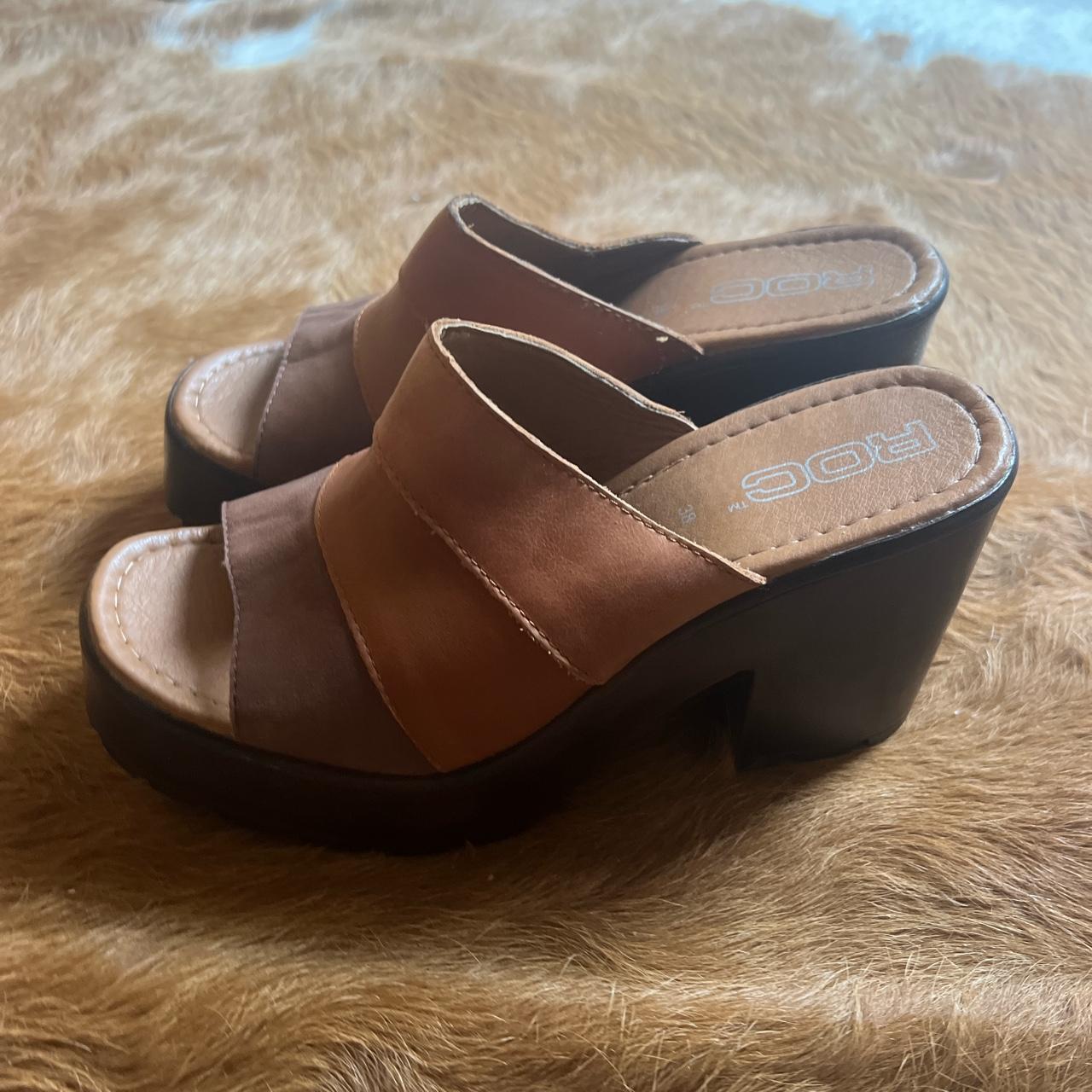 Roc minx heels. Excellent condition. Size 38/7. RRP... - Depop