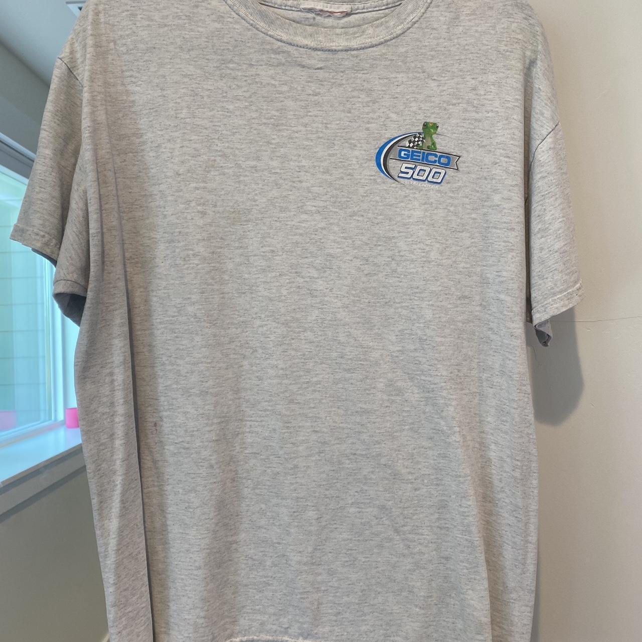 geico racing t shirt. no tag but fits like L - Depop