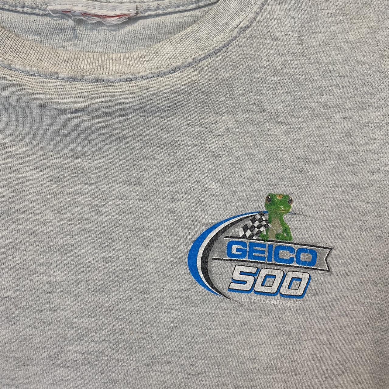 geico racing t shirt. no tag but fits like L - Depop