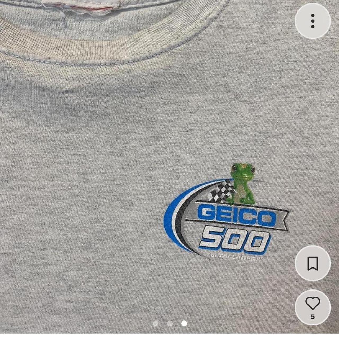 geico racing t shirt size L - Depop