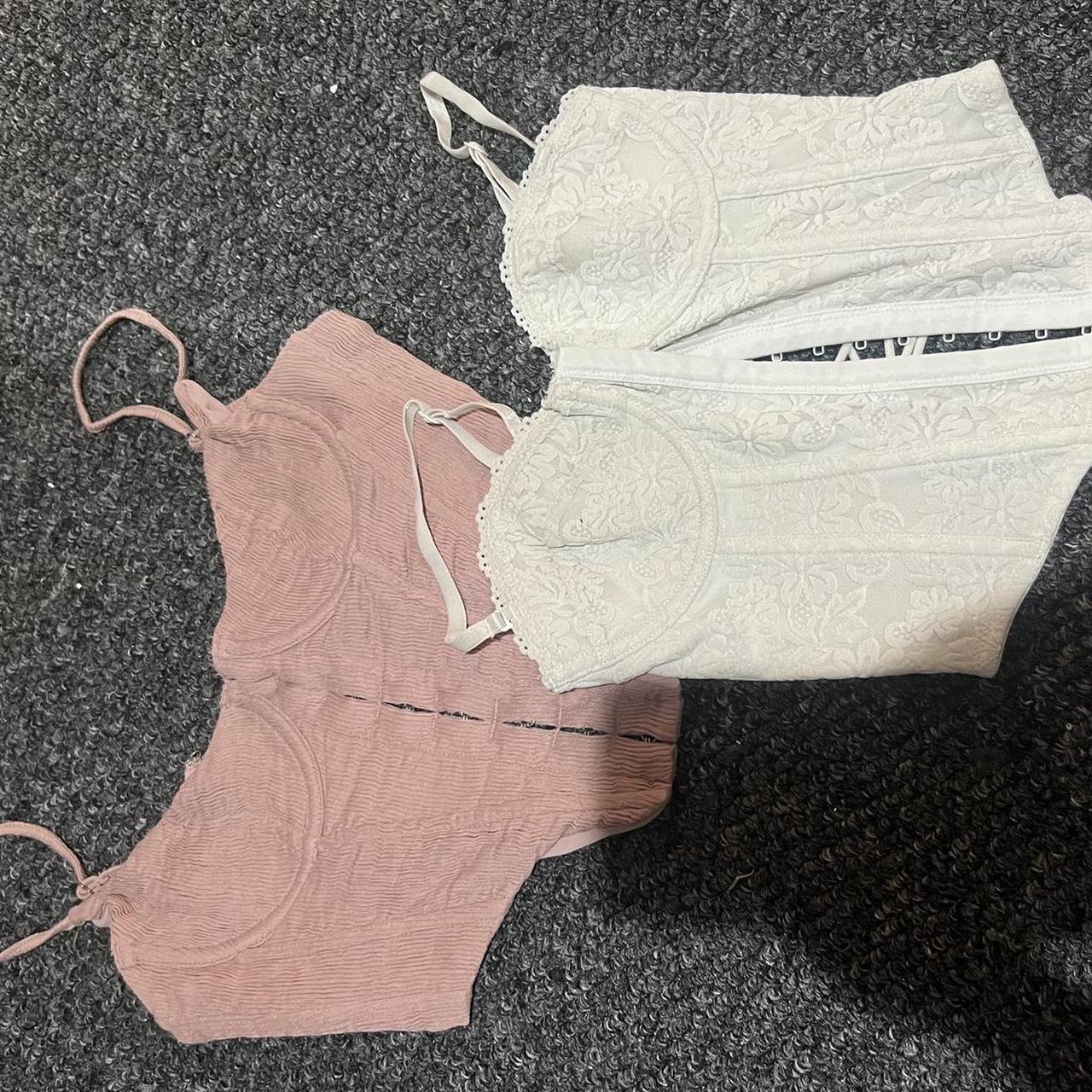 White fox and Glassons corset size xs Worn a few... - Depop