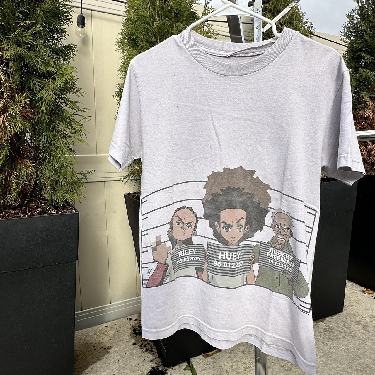 The Boondocks T-shirt 2006 Slightly faded Men... - Depop
