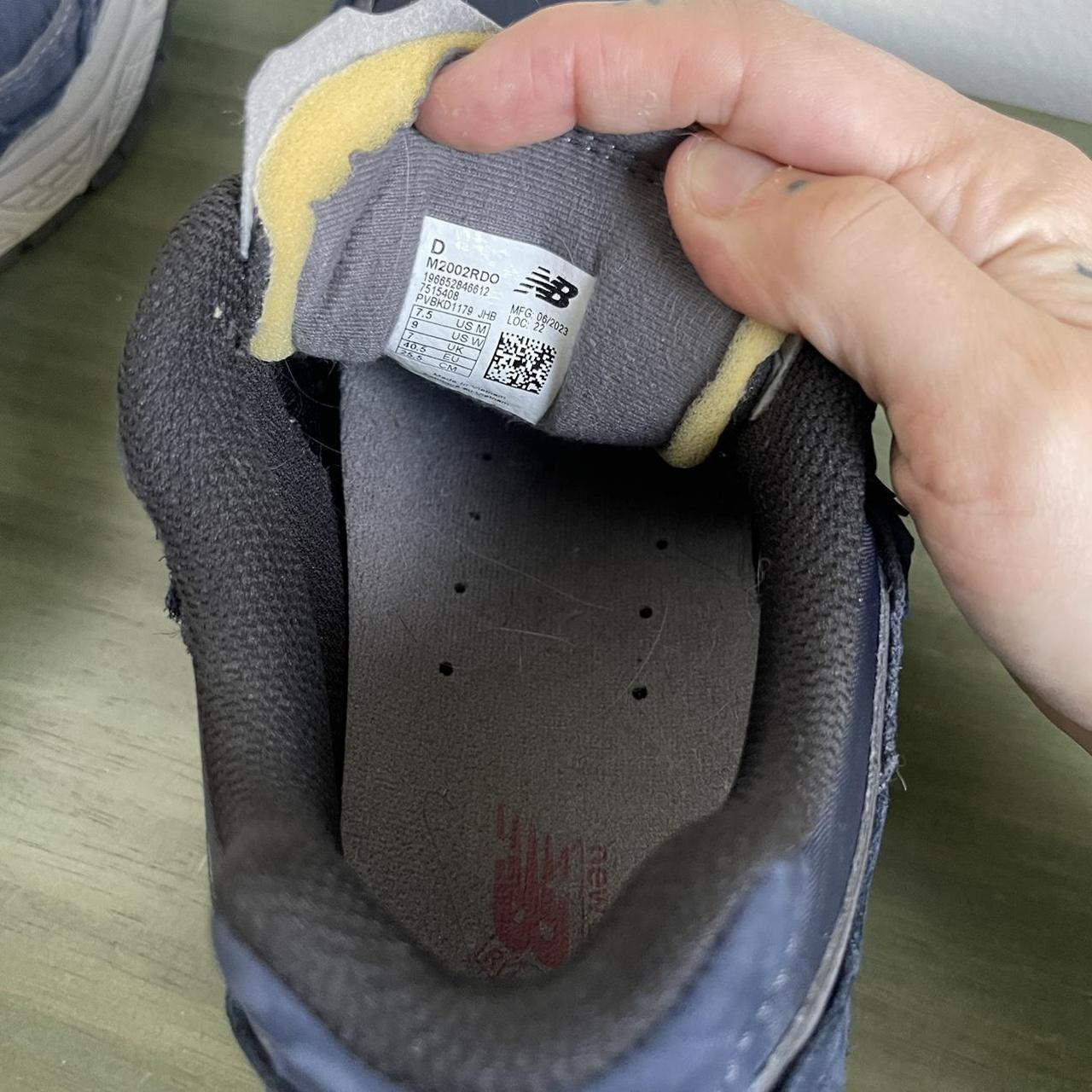 New Balance 2002R blue protection pack worn a few times - Depop