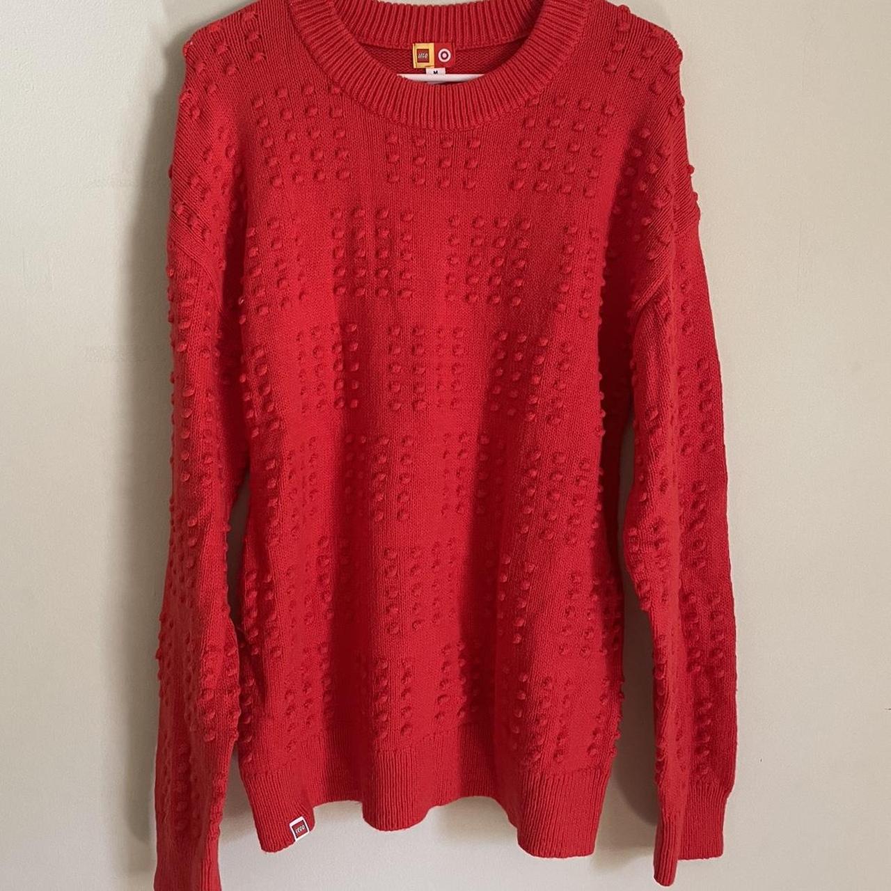 women’s Red Lego brand sweater - Depop