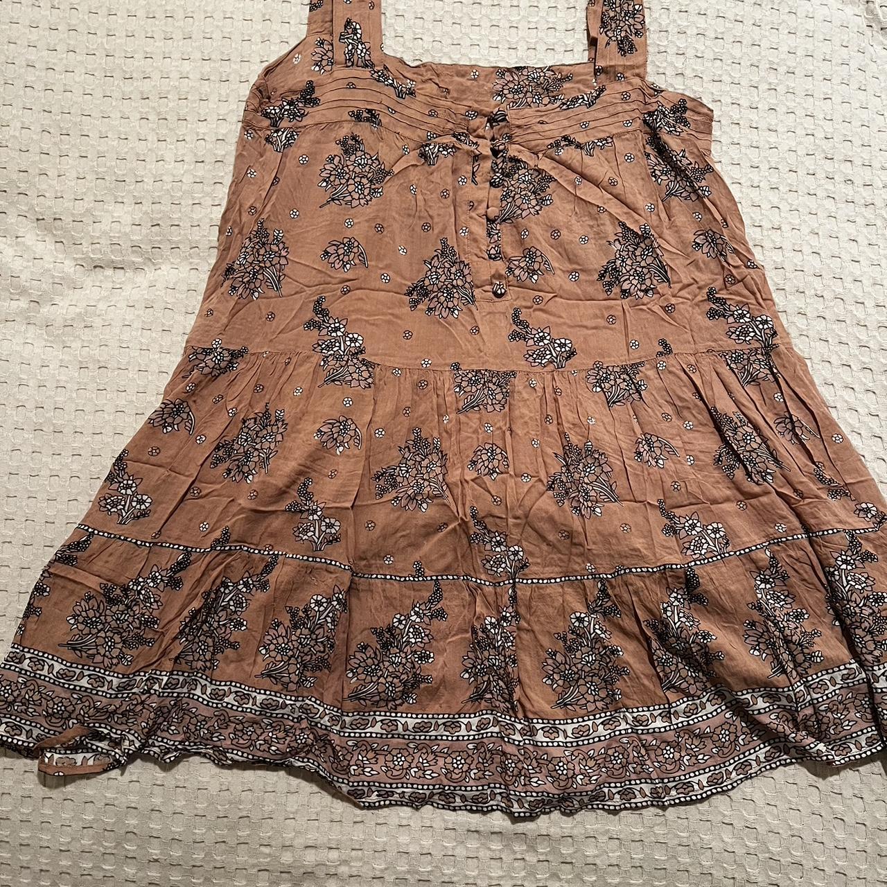 cute dusty pink dress. Auguste brand, size 14. Repop... - Depop