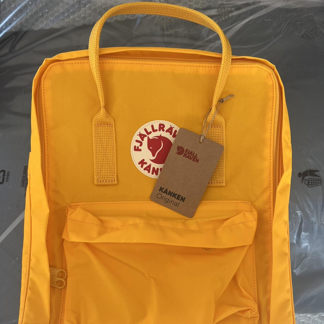 New with tags Yellow Kanken. #kanken #warmyellow... - Depop