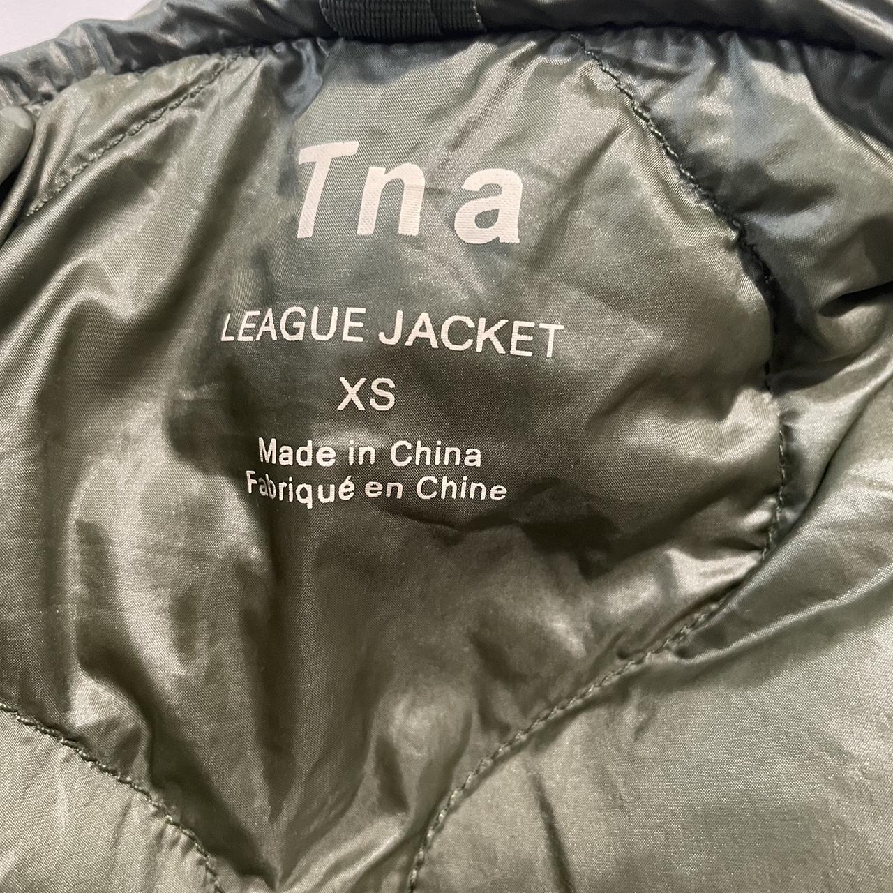 ARITZIA TNA league jacket size XS army green color - Depop