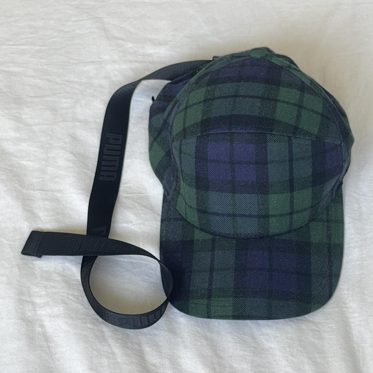 Fenty Puma By Rihanna Adjuster Cap Plaid baseball... - Depop