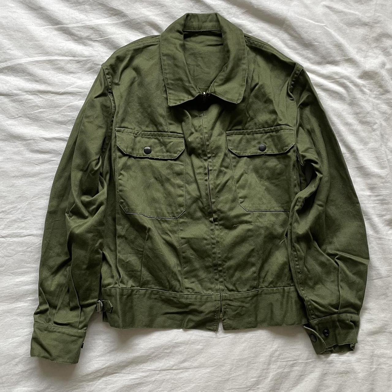 Vintage AGCF Victoria Army Military Issued olive... - Depop