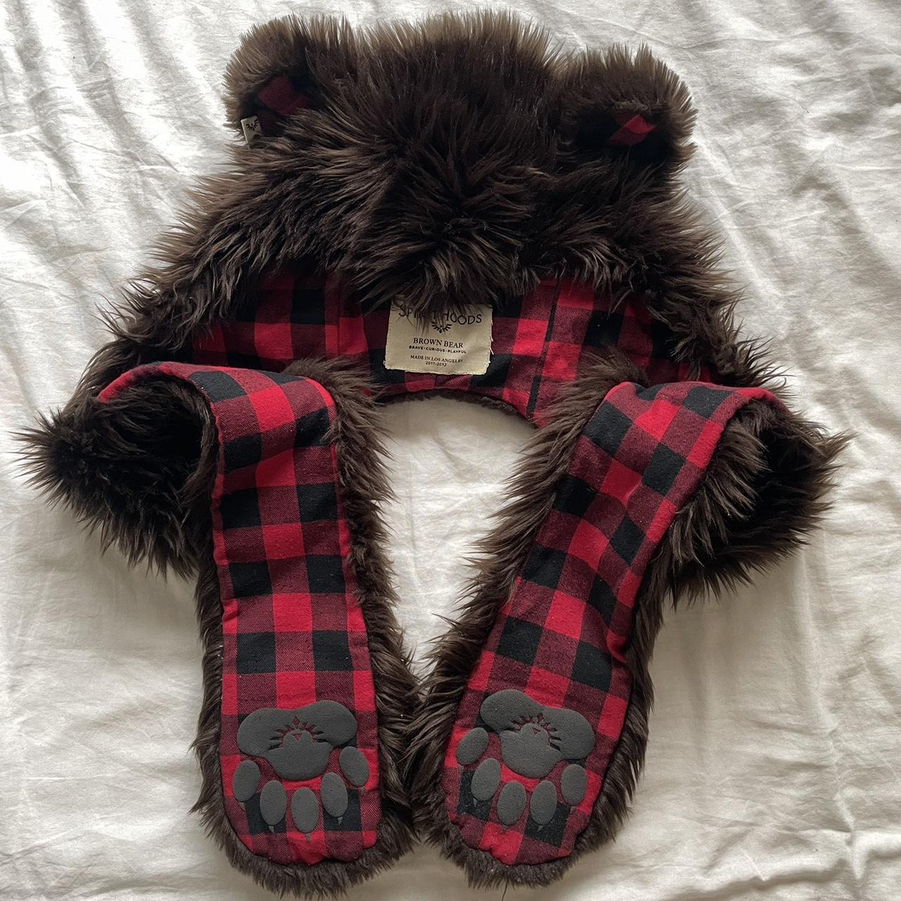 Spirithood - Brown bear Authentic Spirit hood... - Depop